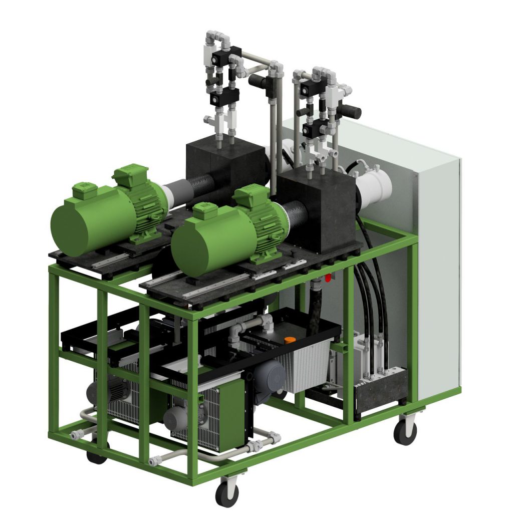 » New test rig for bearings and lubricants